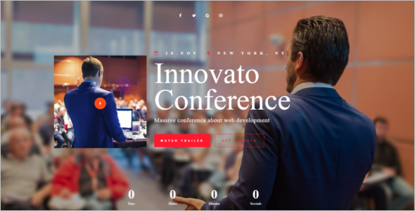 40+ Event Management Website Templates Free Website Themes