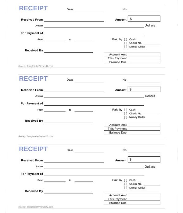 17+ Construction Receipt Templates Free Word, PDF Formats