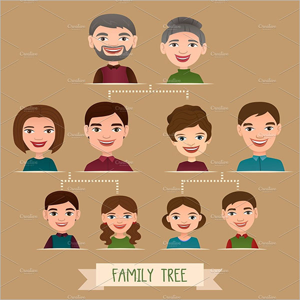 15+ Family Tree Diagram Templates PDF, Word, Excel Formats