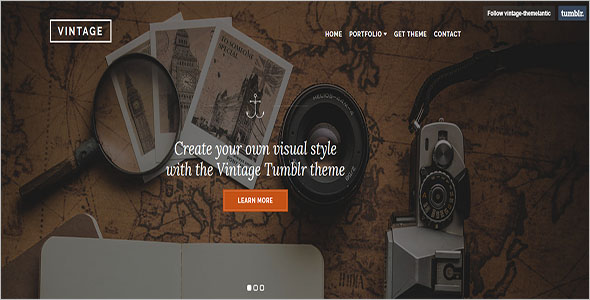 17+ Best Vintage Tumblr Themes Free Blog Templates