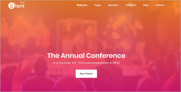 40+ Event Management Website Templates Free Website Themes
