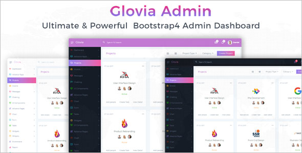 25+ HTML Dashboard Templates Free Website Themes