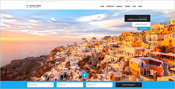 43+ Travel HTML Templates Free Website Themes