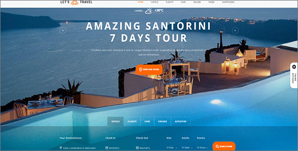 43+ Travel HTML Templates Free Website Themes