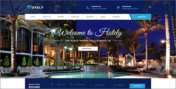 43+ Travel HTML Templates Free Website Themes