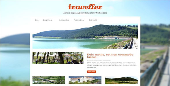 43+ Travel HTML Templates Free Website Themes