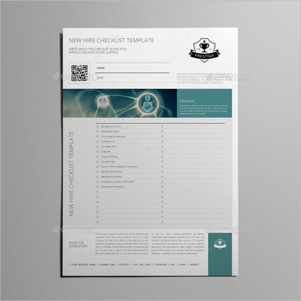 37+ Blank Checklist Templates Free Word, Excel, PDF Formats