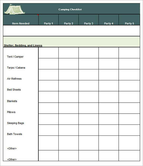 37+ Blank Checklist Templates Free Word, Excel, PDF Formats