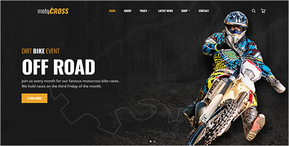 27+ Motorcycle Website Templates Free Responsive Themes