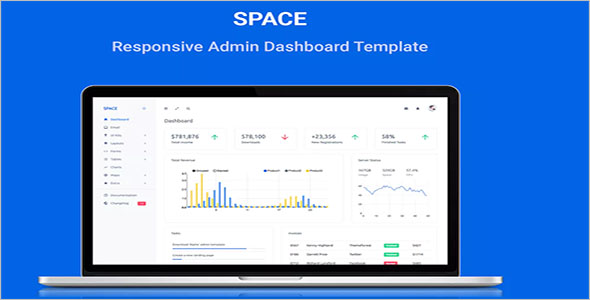 25+ HTML Dashboard Templates Free Website Themes