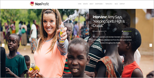 25+ Non Profit Blog Themes Free Website Templates