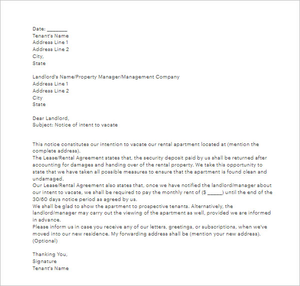 27+ Notice Period Letter Templates Free PDF, Word Formats