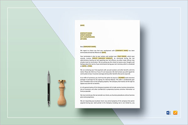 27+ Notice Period Letter Templates Free PDF, Word Formats