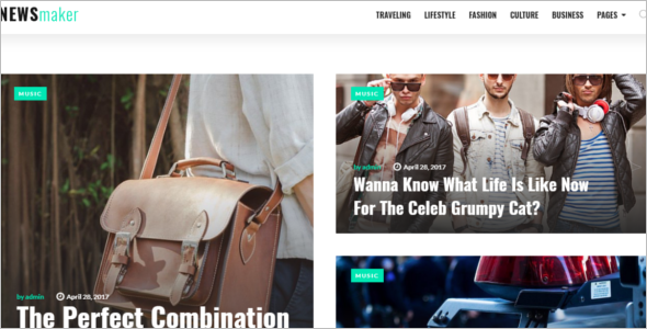 22+ Best News Website Templates Free Website Themes