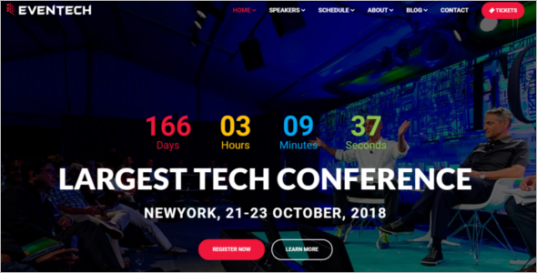 40+ Event Management Website Templates Free Website Themes