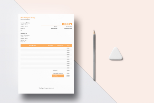 17+ Construction Receipt Templates Free Word, PDF Formats
