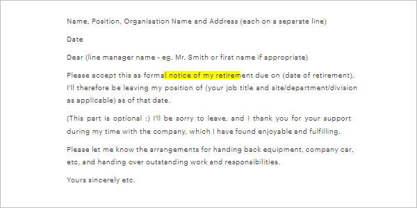 27+ Notice Period Letter Templates Free PDF, Word Formats