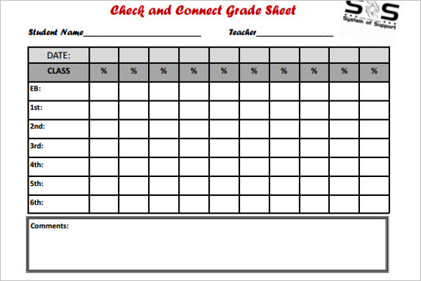 34+ Free Grade Sheet Templates PDF, Excel, Word Formats
