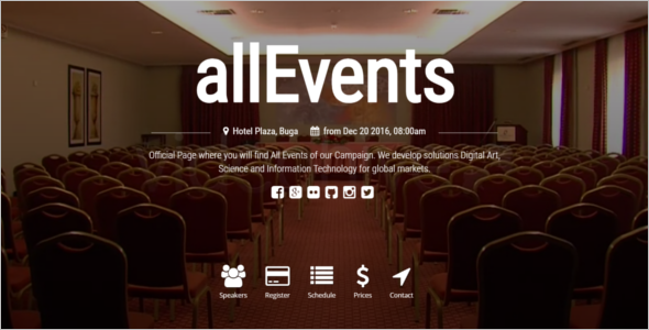40+ Event Management Website Templates Free Website Themes