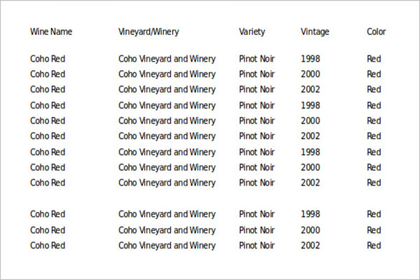 16+ Bar Inventory Templates Free word, Excel Formats