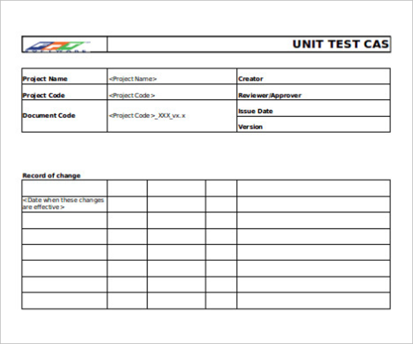 15+ Free Test Case Templates Word, Doc, PDF, Excel Formats