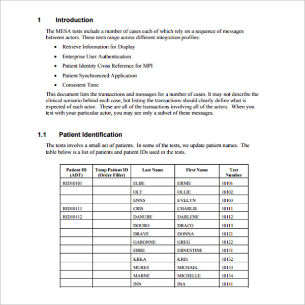 15+ Free Test Case Templates Word, Doc, PDF, Excel Formats