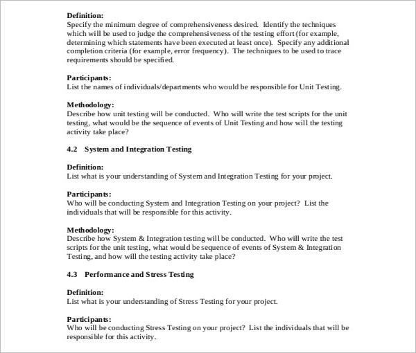 18+ Test Strategy Templates PPT, PDF, Word, Excel Formats