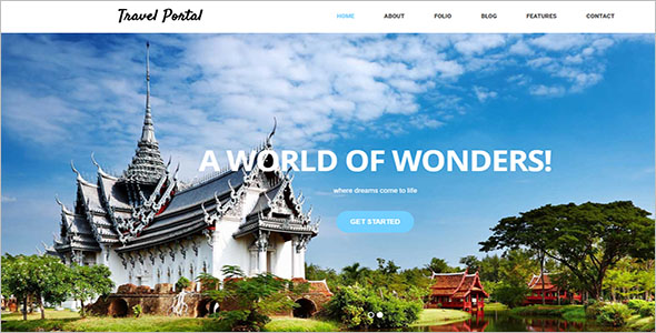 43+ Travel HTML Templates Free Website Themes