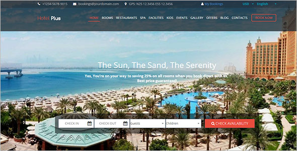 43+ Travel HTML Templates Free Website Themes