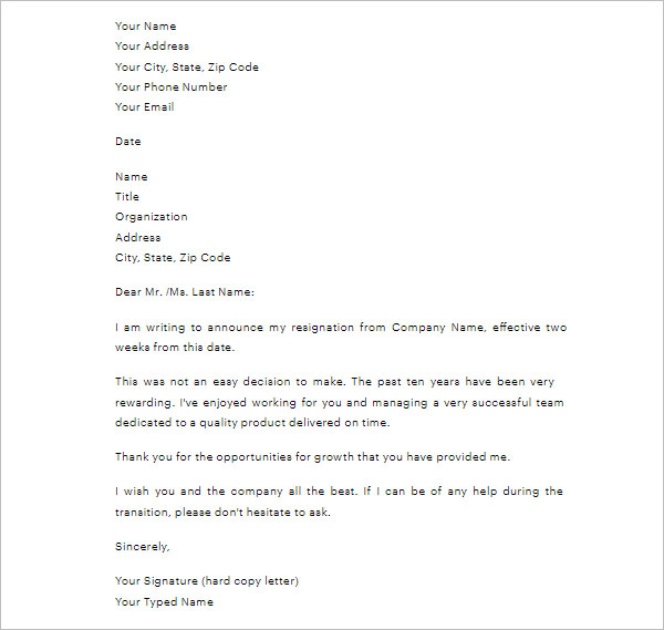 27+ Notice Period Letter Templates Free PDF, Word Formats