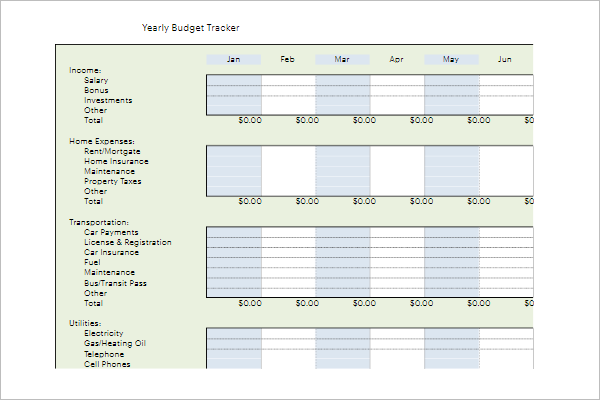 16+ Free Budget Tracking Templates Excel Formats