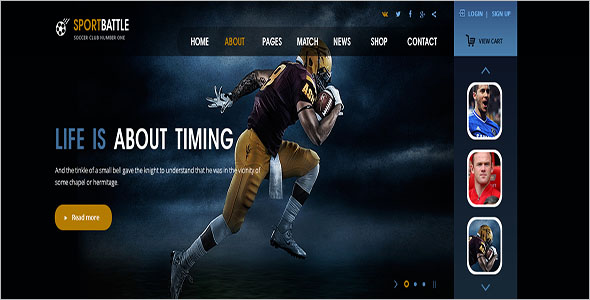 17+ Baseball Website Templates Fee Responsive Themes