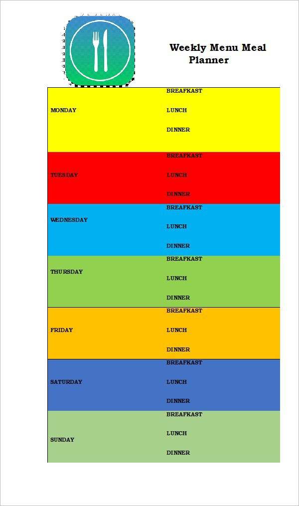 43+ Meal Planning Templates Free PDF, Doc, Excel Format Ideas