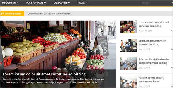 21+ Magazine Bootstrap Templates Free Website Themes