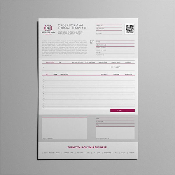 35+ Sales Order Templates Free PDF, Doc, Excel Formats