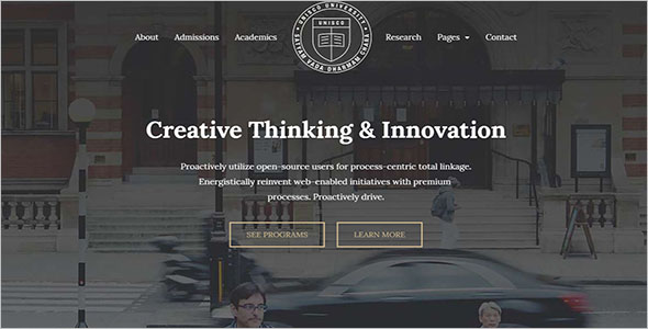 42+ School Website Templates Free Responsive Themes