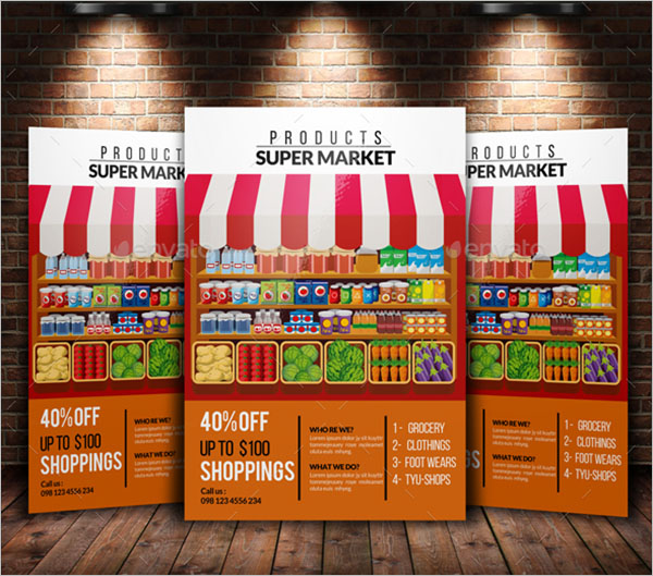 Grocery Flyer Templates Free Designs - Creative Template
