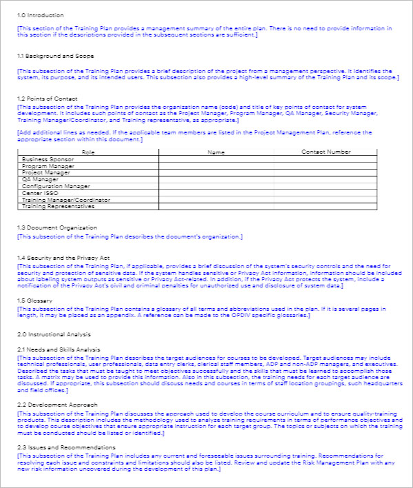 21+ Training Strategy Templates Free PPT, PDF, DOC Sample Formats