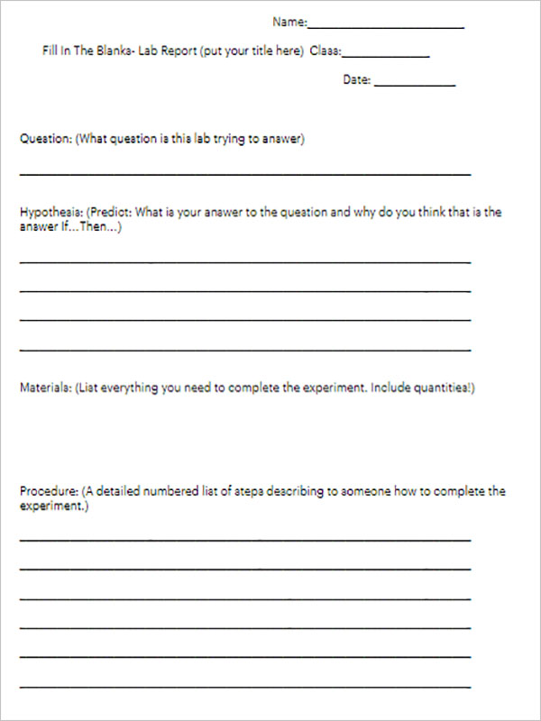 20+ School Report Templates Free PDF, Word, Doc Samples