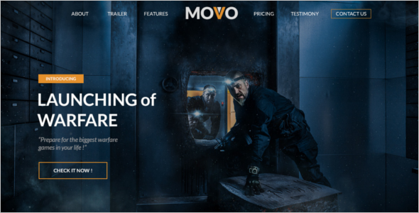 16+ Gaming Landing Page Templates Free Website Themes