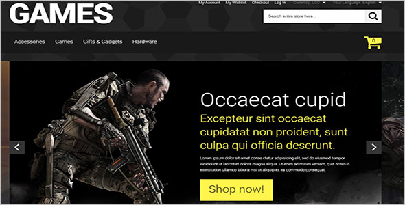 24+ Gaming PHP Themes Free Website Templates