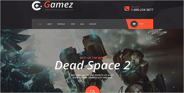 24+ Gaming PHP Themes Free Website Templates