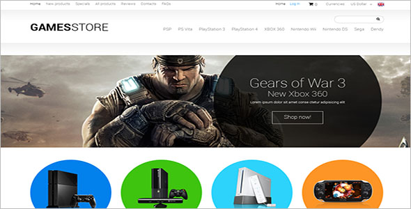 24+ Gaming PHP Themes Free Website Templates