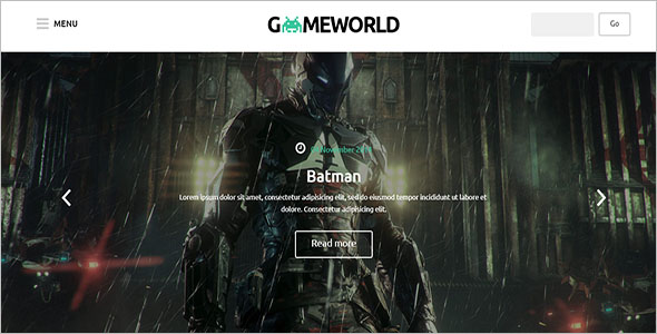 24+ Gaming PHP Themes Free Website Templates