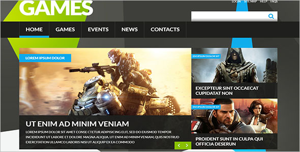 24+ Gaming PHP Themes Free Website Templates