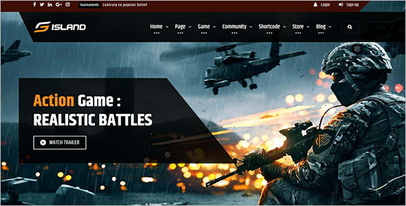 24+ Gaming PHP Themes Free Website Templates