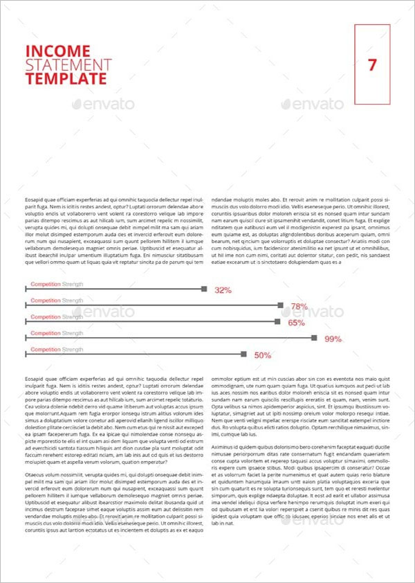 36+ Income Statement Templates Free PDF, Excel, Word, XLS Formats