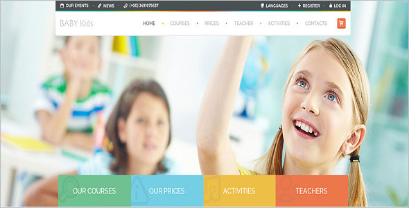 42+ School Website Templates Free Responsive Themes