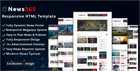 21+ Magazine Bootstrap Templates Free Website Themes