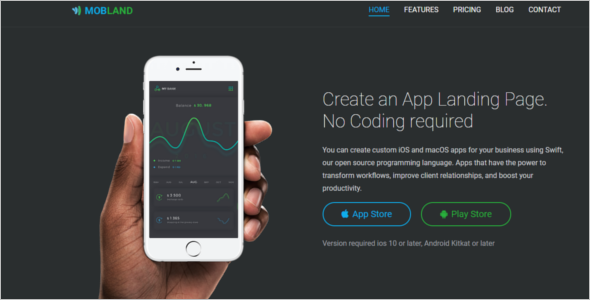 40+ Bootstrap Mobile Templates Free PSD Examples